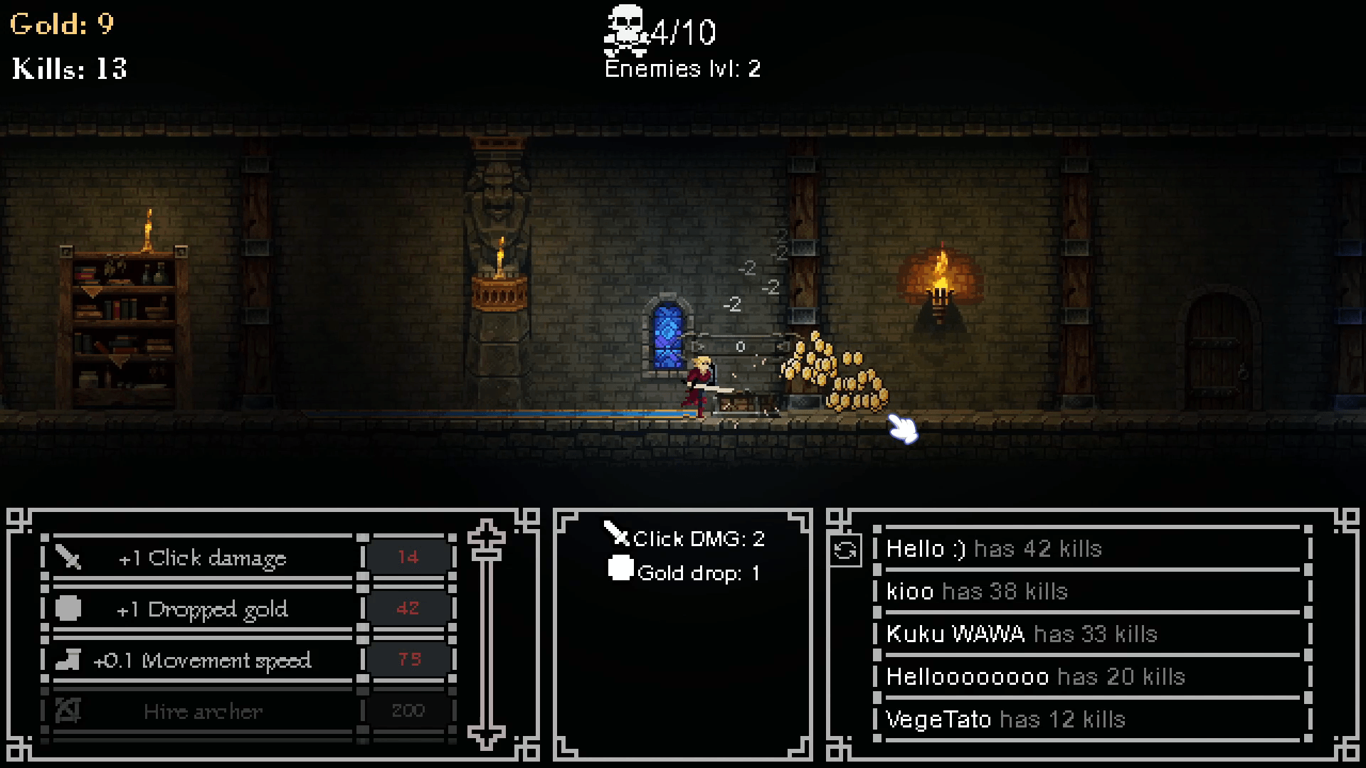 Idle Clicker - a premium game template for GDevelop. | GDevelop