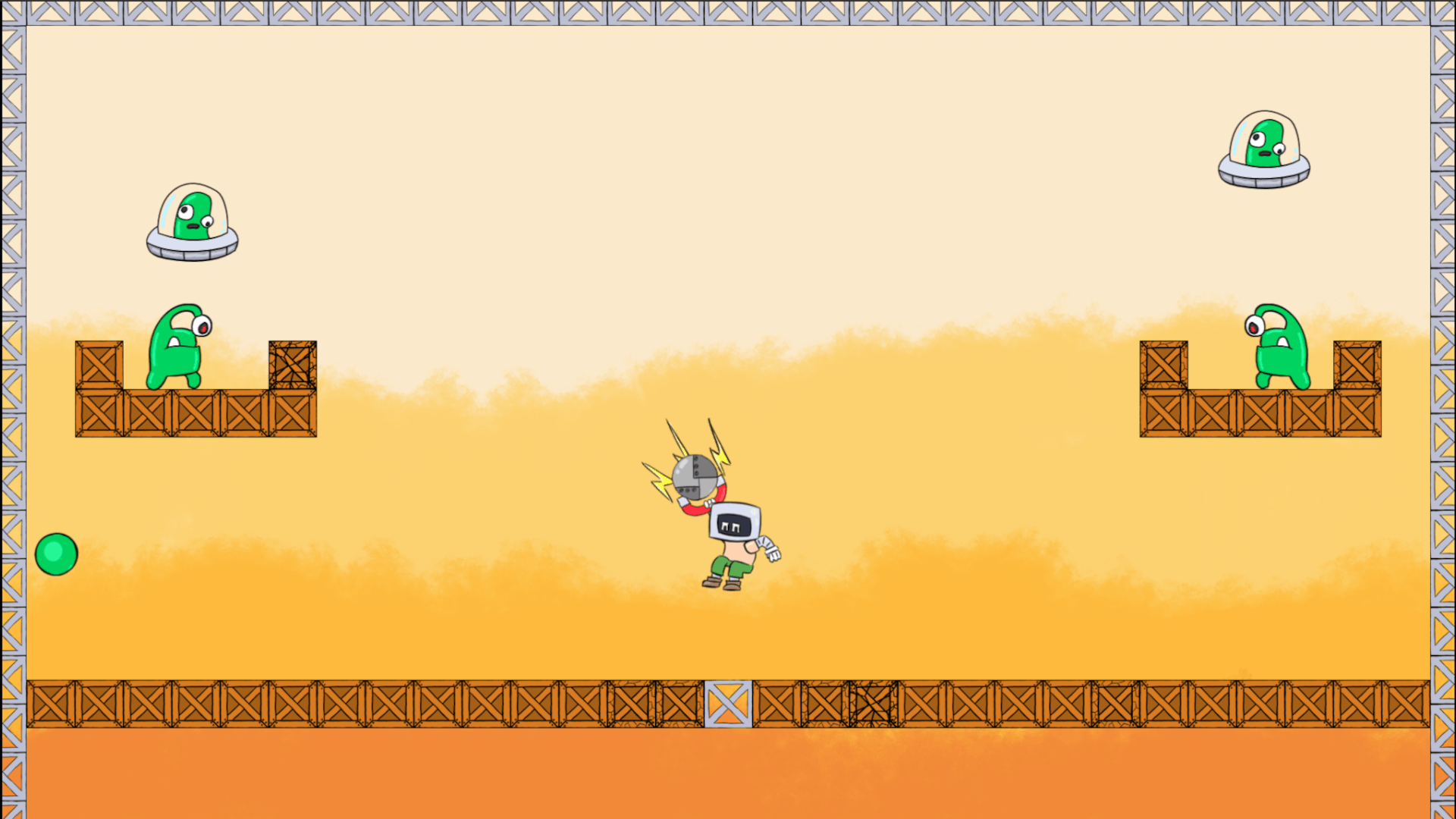 Magnetic Alien Bash Mayhem - a premium game template for GDevelop ...