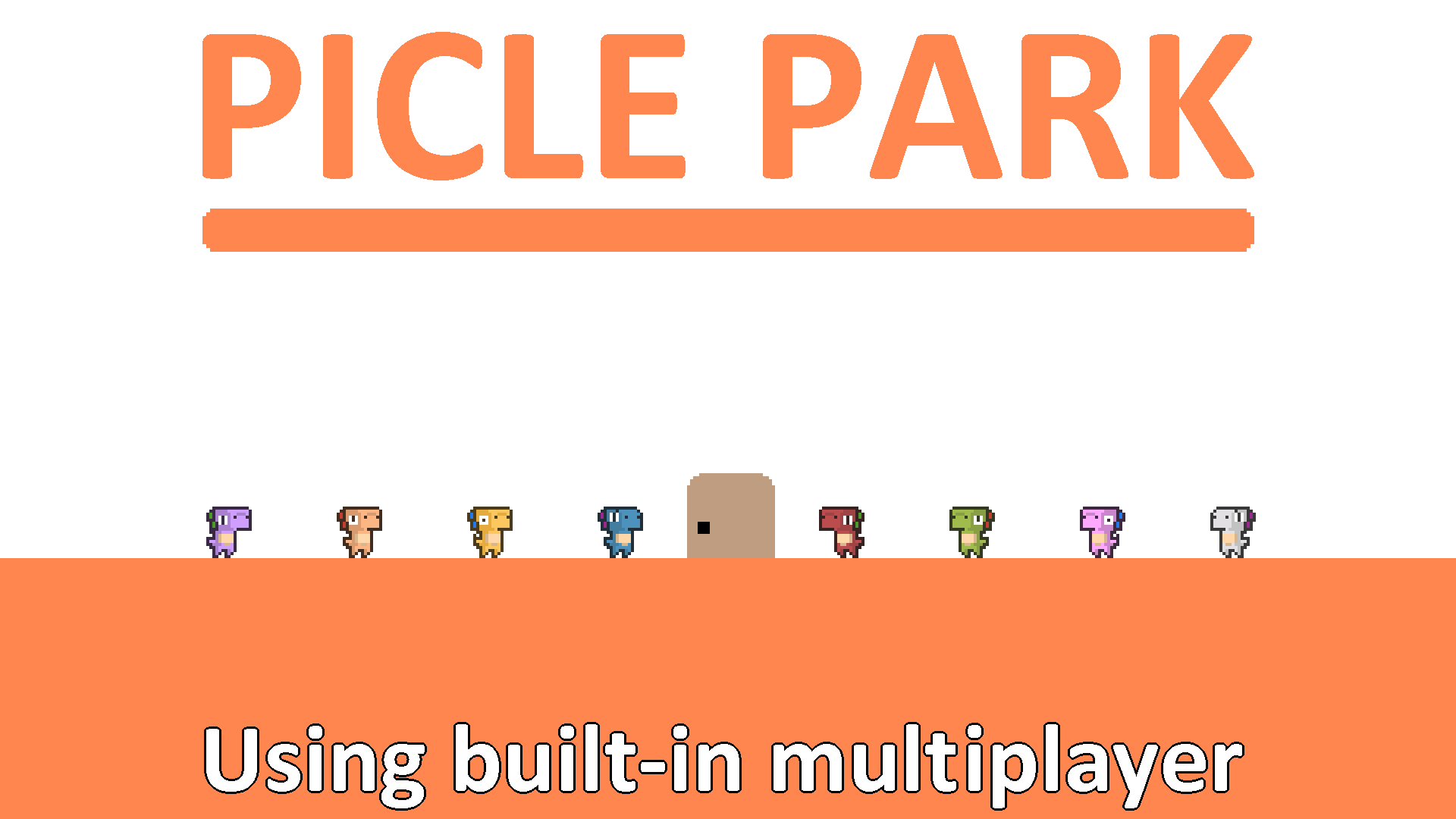 Picle Park Multiplayer - a premium game template for GDevelop. | GDevelop