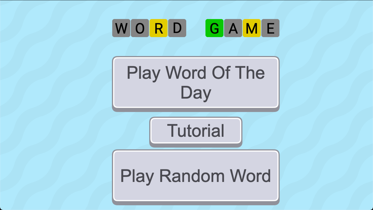 Word Game - a premium game template for GDevelop. | GDevelop